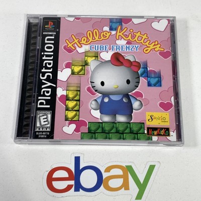 NewKidCo HELLO KITTY Cube Frenzy Video Game | Puzzle | PS1 PlayStation ...