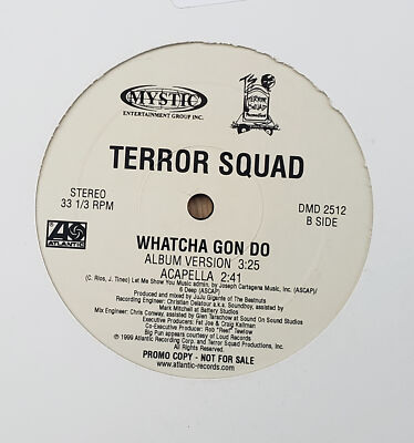 Fat Joe Big Pun Terror Squad Whatcha Gon Do 12" Unplayed Promo Record ...