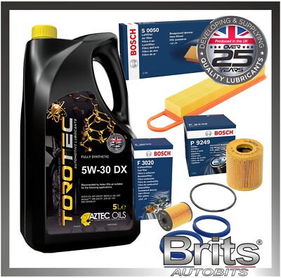 SERVICE KIT FOR MINI COOPER R56 (2006-2013) - BOSCH FUEL OIL AIR FILTER ...