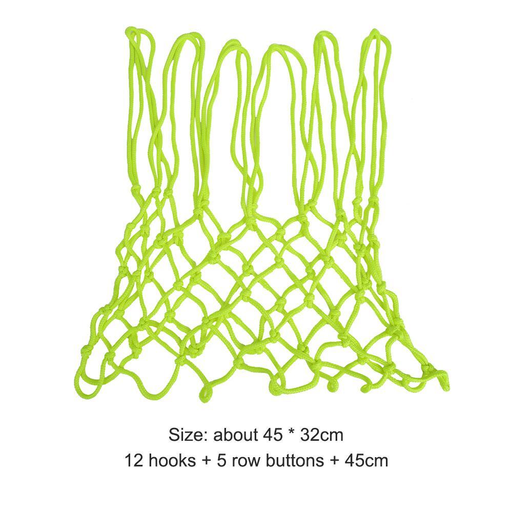 Luminous Standard Basketball Net Green Fluorescent Basketball Hoop Nets ...