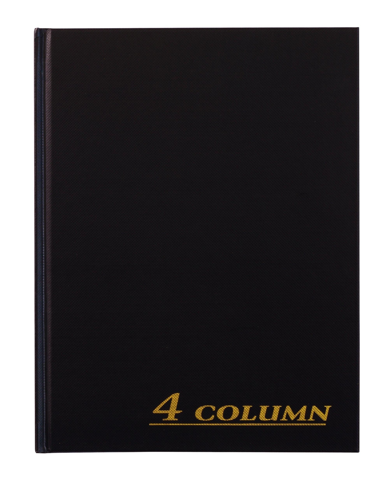 Adams Account Book, 4-Column, Black Cloth Cover, 9.25 x 7 Inches, 80 ...