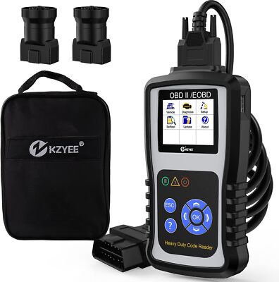 24V Diesel Heavy Duty Truck HD OBD All System Diagnostic Scanner Tool ...