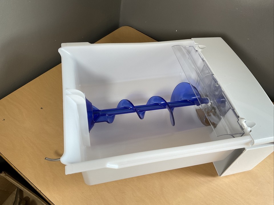 NICE! Genuine GE Refrigerator Ice Container Bin Bucket | eBay