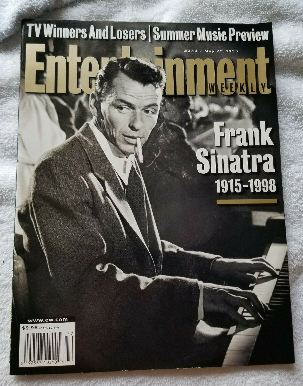 Entertainment Weekly #434 May 29, 1998 Frank Sinatra 1915-1998 (No ...