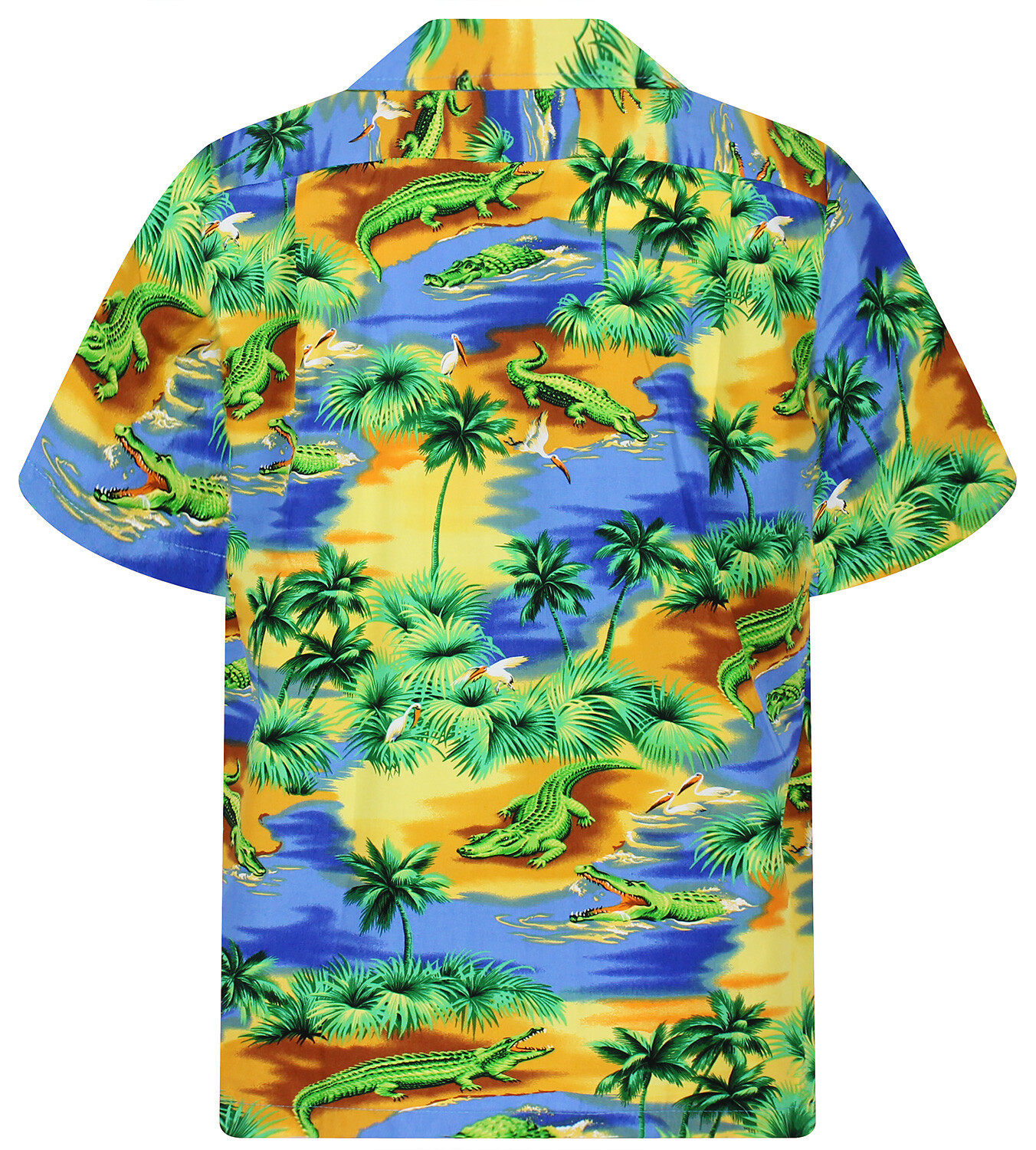 PLA Original Hawaiihemd Hawaiian Shirt KROKODIL made in Hawaii | eBay