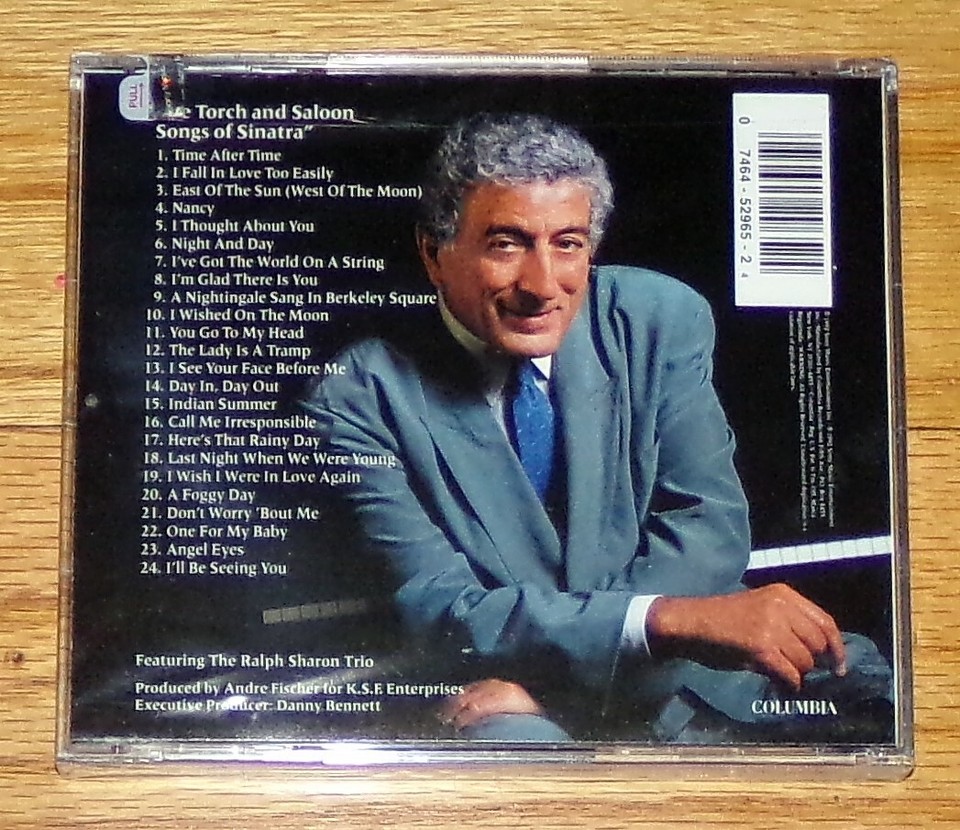 Perfectly Frank by Tony Bennett (CD, Sep-1992, Columbia (USA)) Sinatra ...