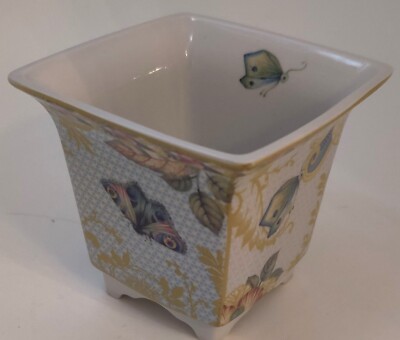 Spode Sumatra Planter Pot Small Vase Size Pattern 3.25" Tall | eBay