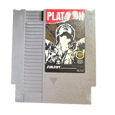 Platoon Nintendo NES game SunSoft 1988 VINTAGE! | eBay