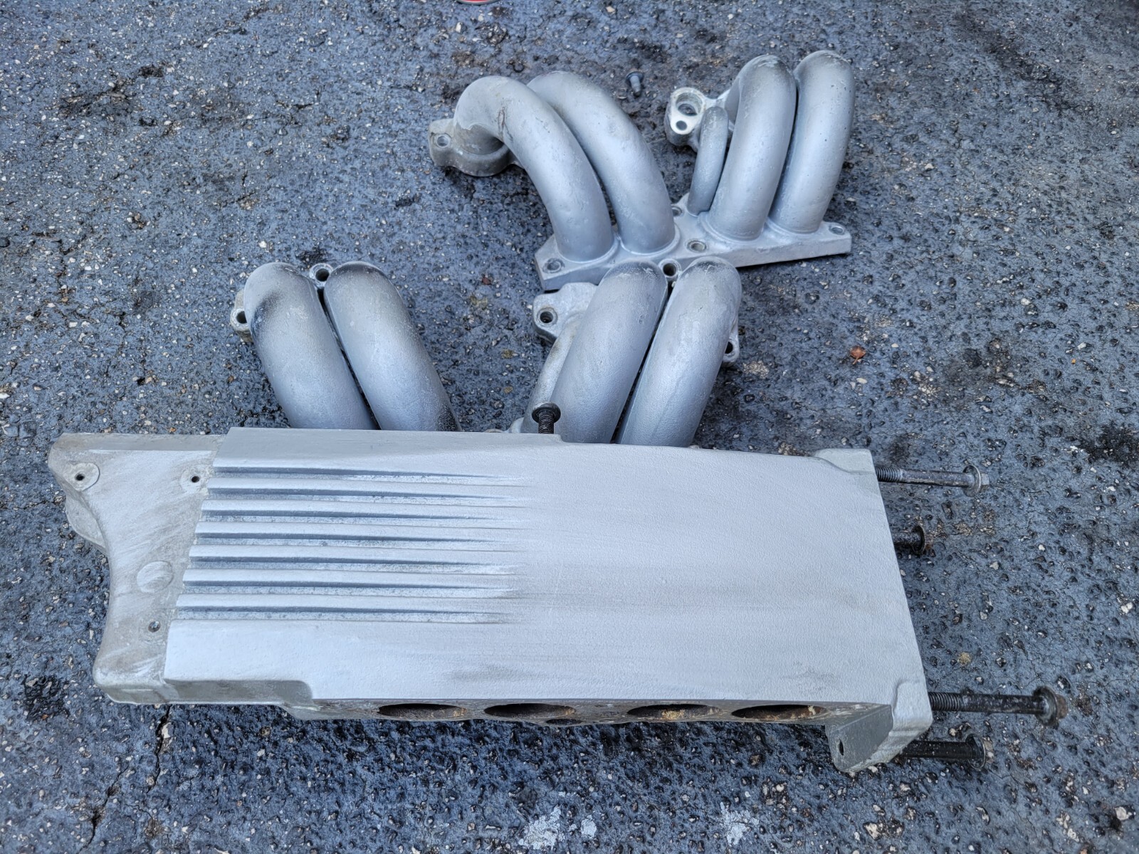 1987 - 1991 Chevrolet Corvette Tuned Port Injection / TPI Lower Intake ...