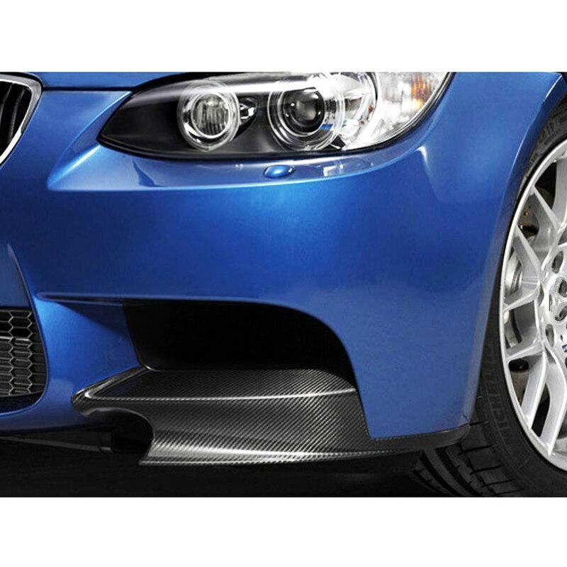 2 Pc Body Kit Front Bumper Splitter Ground Effects Carbon Fiber for 07 ...