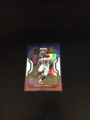 Ronald Jones II 2020 Panini Prizm RWB Prizm Football Card Buccaneers ...