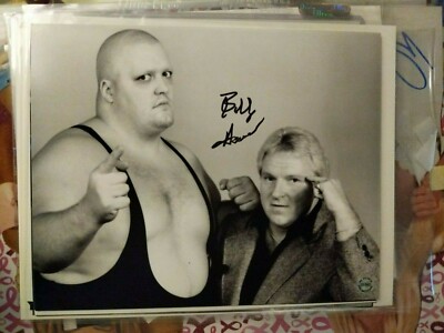 Bobby The Brain Heenan W/ King Kong Bundy Signed WWE WCW 8X10 Photo | eBay