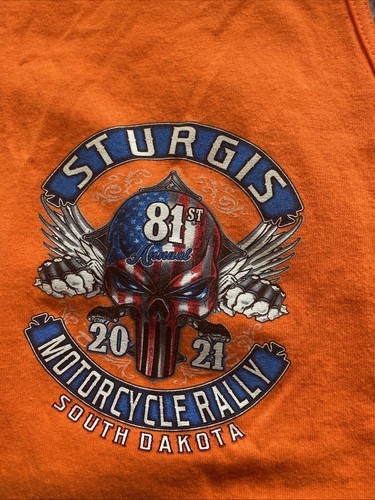 Sturgis Motorcycle Rally Tank Top Anniversary 2021 81st Annual Size 2XL ...