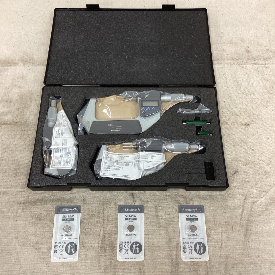 MITUTOYO 293-960-32 IP65 Digital Outside Micrometer Set | eBay