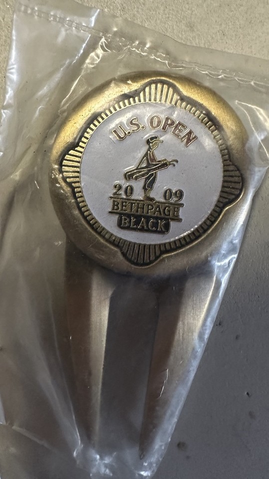 2009 US Open Bethpage Black Divot Tool w/ Magnetic Ball Marker USGA ...