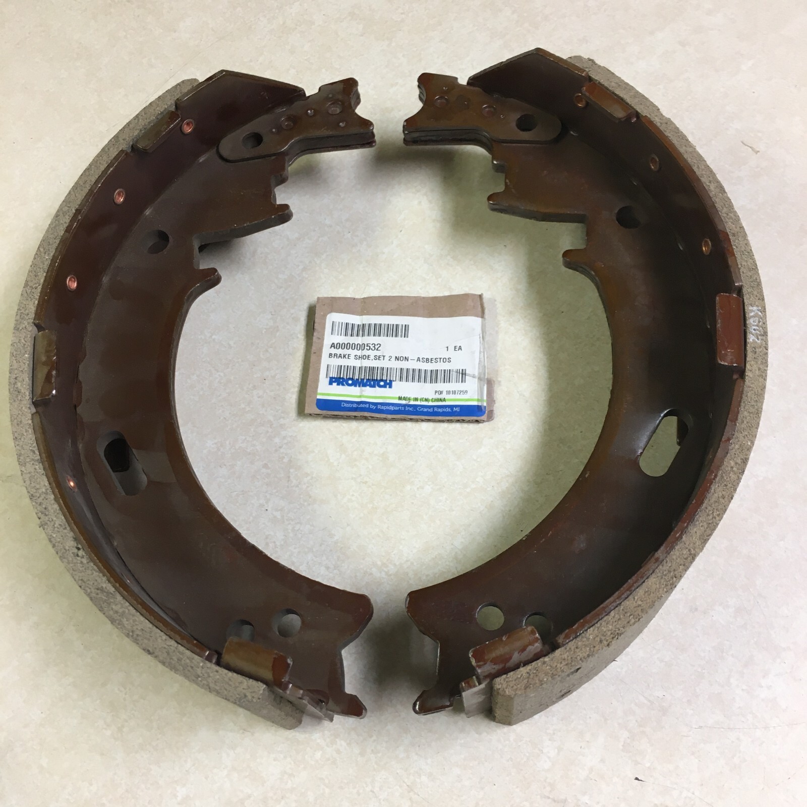 Set of 2 KBZ Forklift Brake Shoes - A000000532, C-K2-11246-83021 | eBay