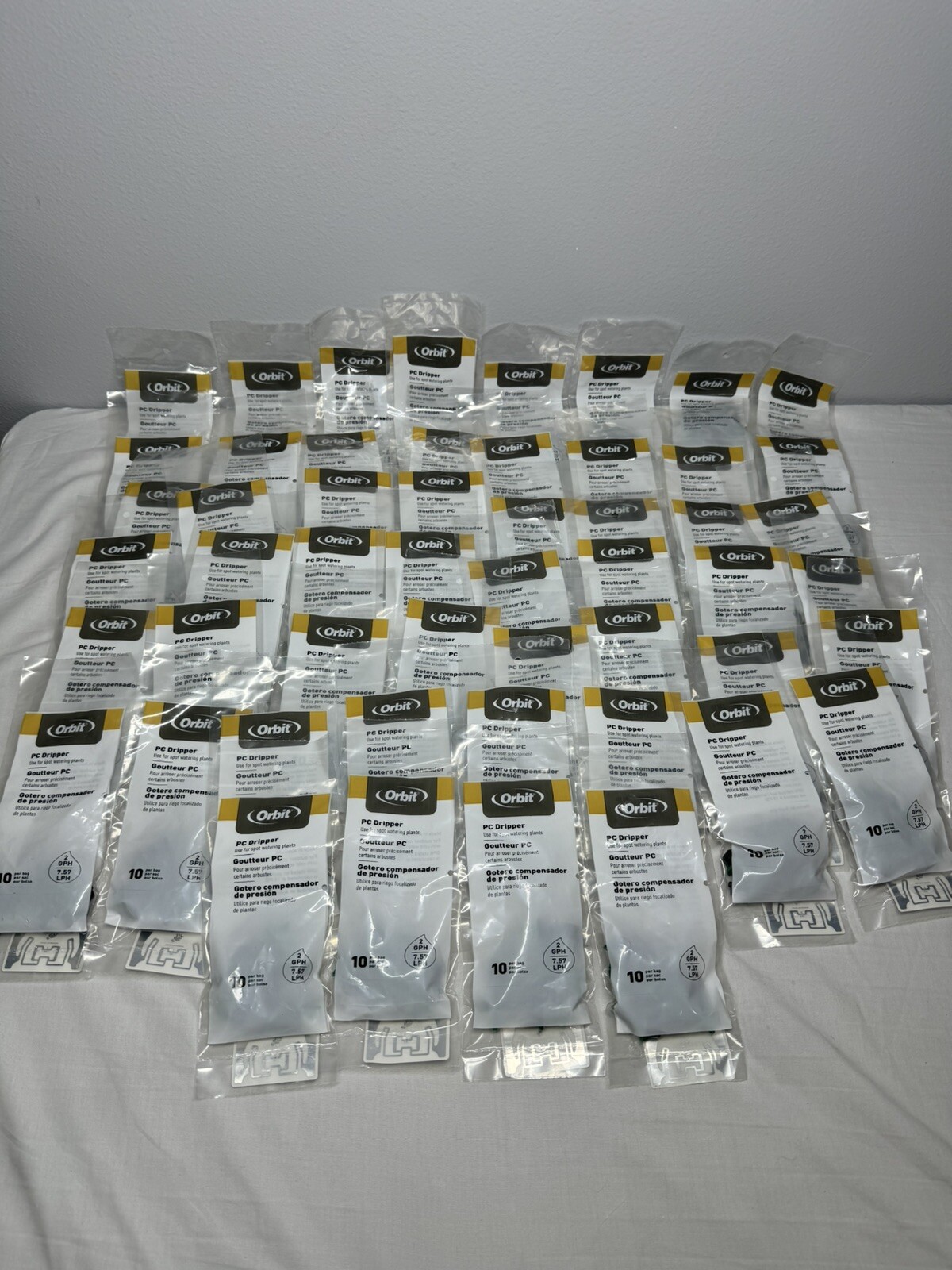 Orbit 67226 2 GPH PC Dripper 10-pack Plant Spot Watering Irrigation Lot ...