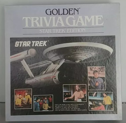 Golden Trivia Star Trek Trivia Game 1985 Collectible | eBay