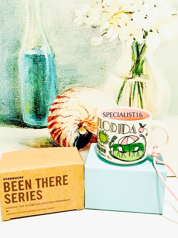 STARBUCKS FLORIDA BEEN THERE SERIES Mug Cup Ornament-Pick ONE or More ...