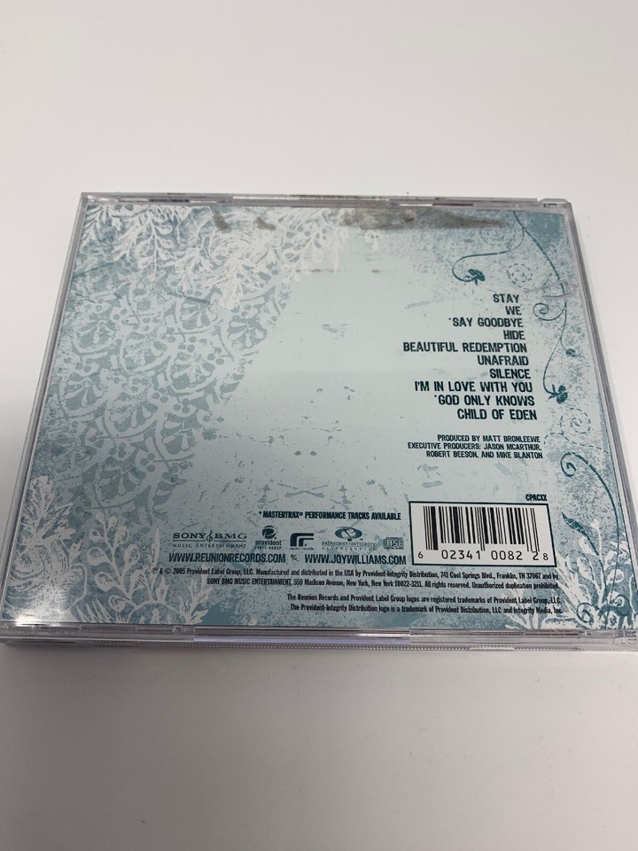 Genesis by Joy Williams (CD, May-2005, Reunion) VG 602341008228| eBay