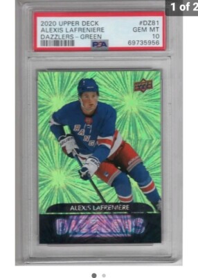 2020 Upper Deck Alexis Lafrenier Dazzlers-Green PSA 10! Fresh from PSA ...