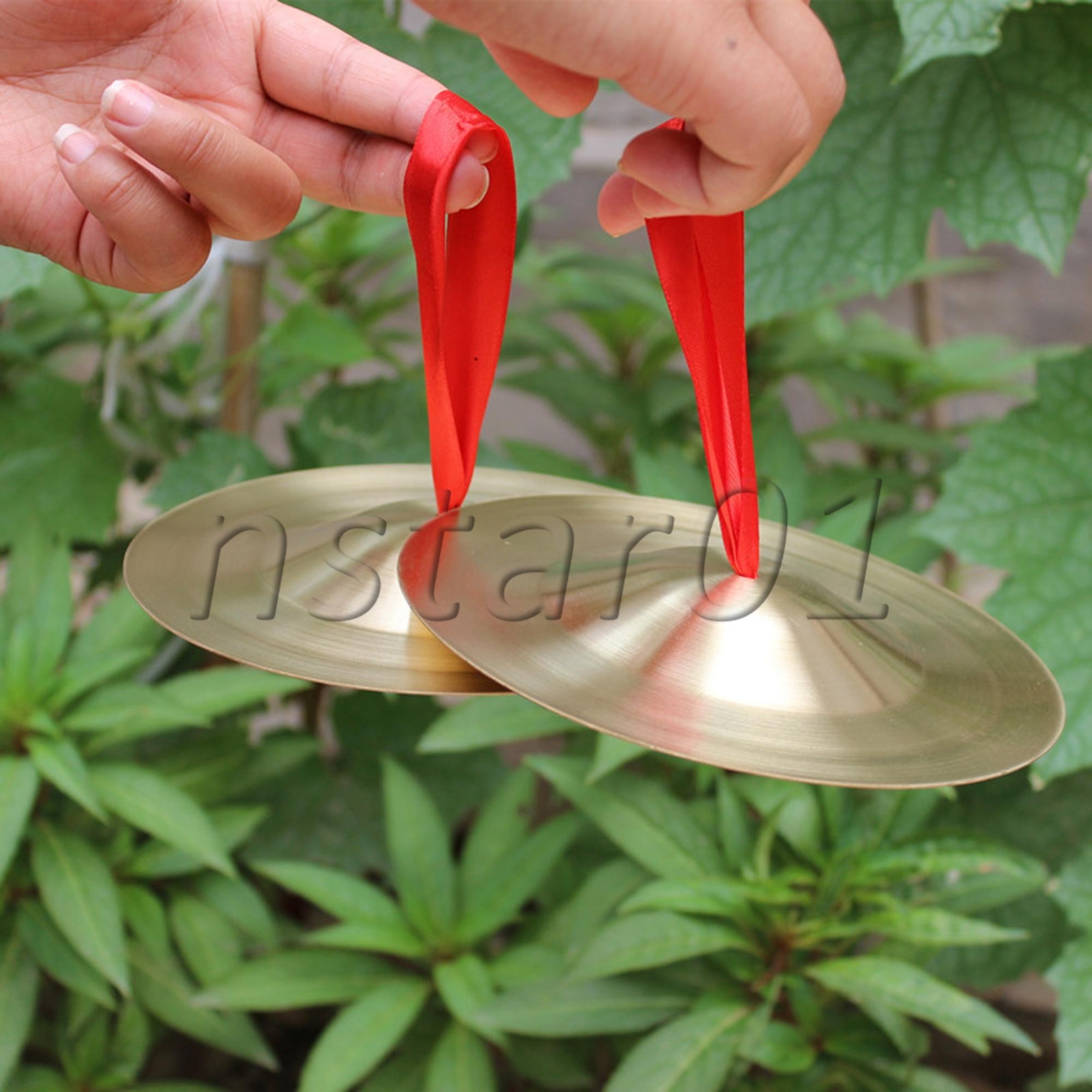 Copper Cymbals Musical Instrument for Rhythm Makers 3.5 Inch Diameter ...