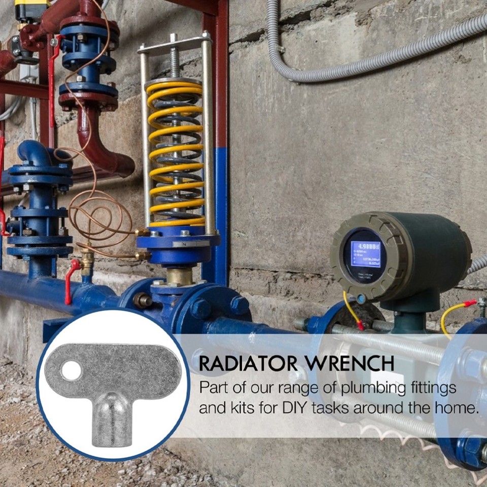 10pcs Radiator Valves Keys Radiator Hole Bleed Keys Air Plumbing square ...