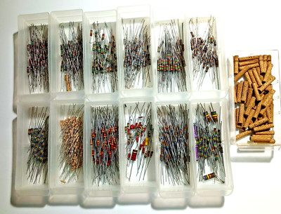 Vintage Large Lot Misc Electronic Resistors NOS -See Photos | eBay