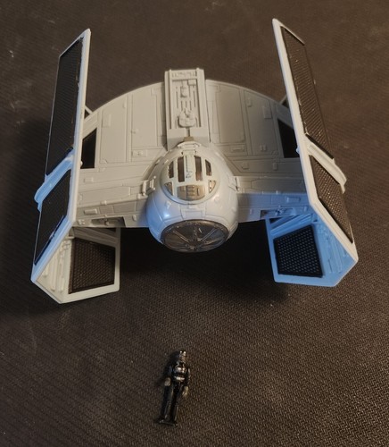 Vader's TIE Advanced X1 Fighter Star Wars Micro Machines Action Fleet ...