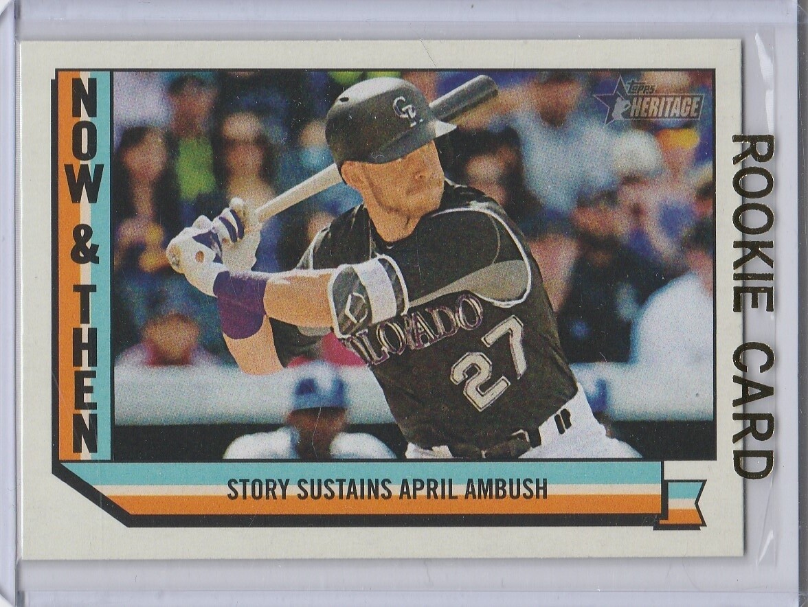 2020 Topps Heritage Baseball Checklist | Colorado Rockies Baseball Cards