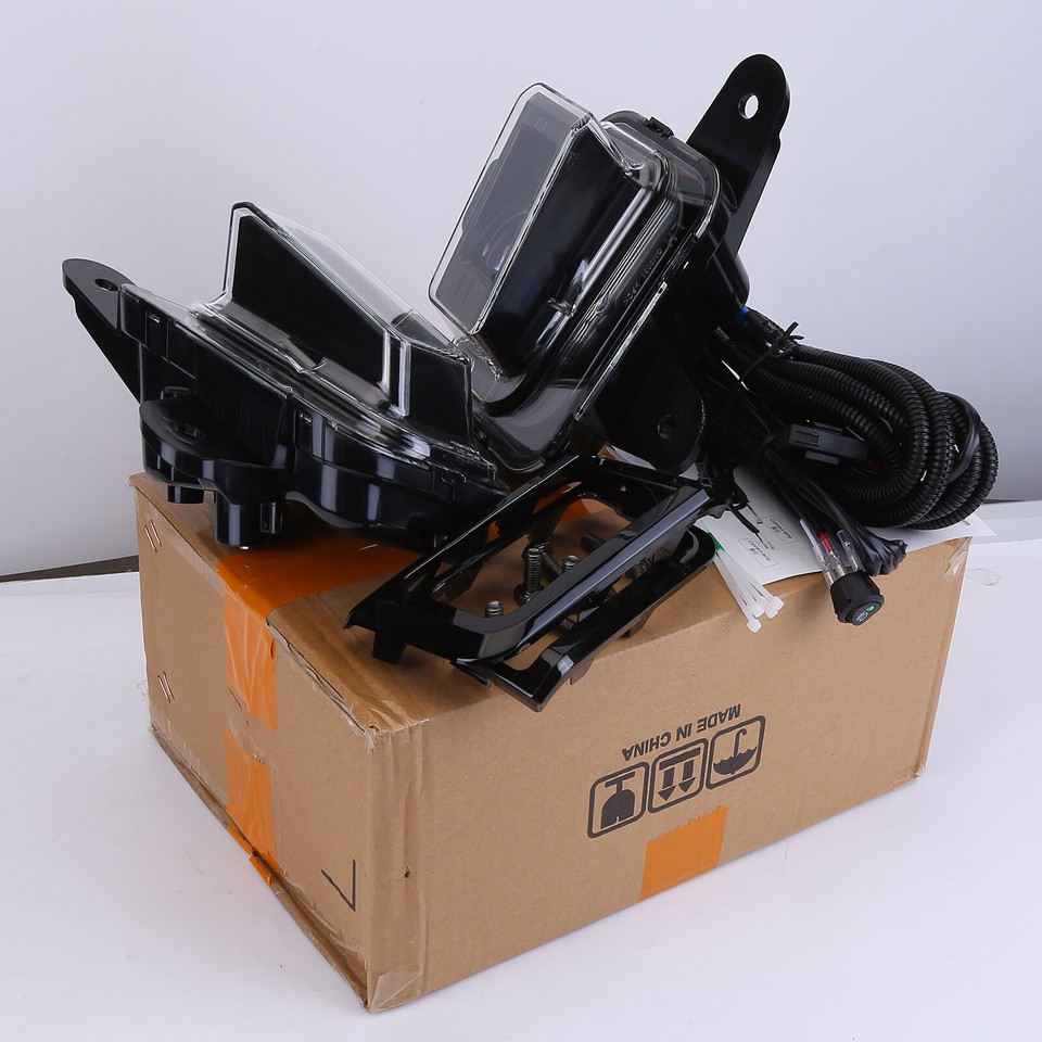 For 2022 2023 2024 GMC Sierra 1500 LED Fog Light Set W/ Switch Wire ...