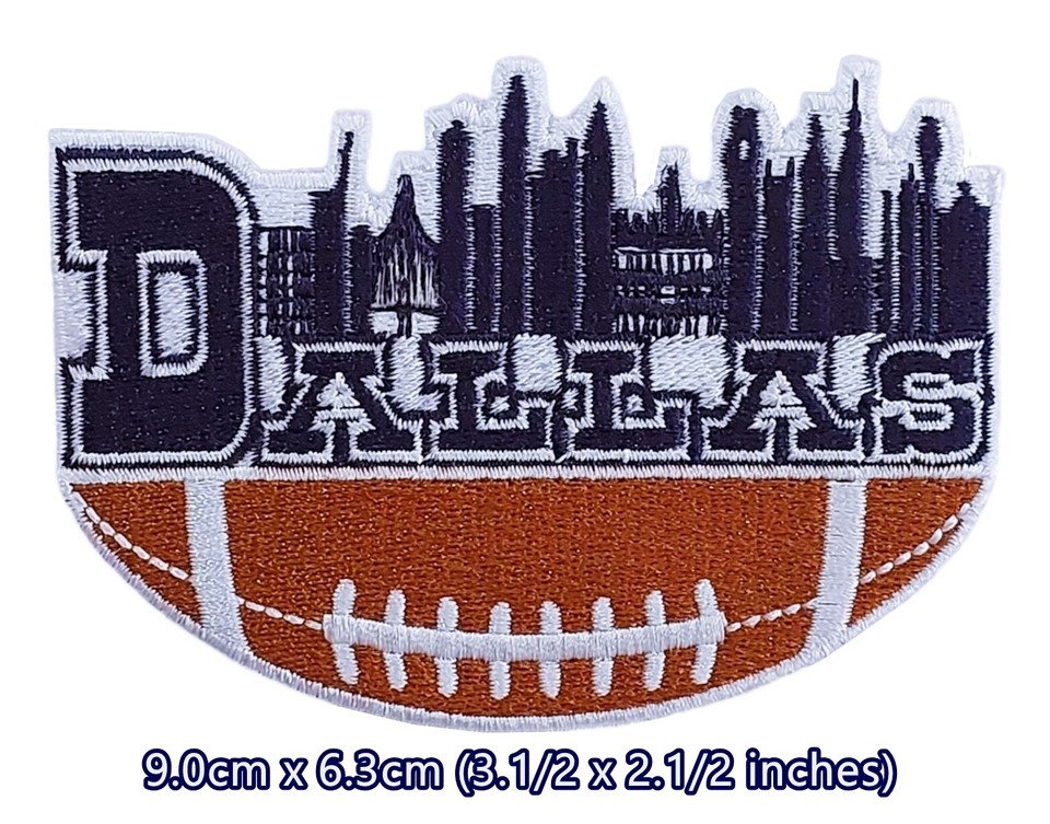 Dallas-Cowboys Embroidery Patches Iron on, Sew on(Select options) Thai ...