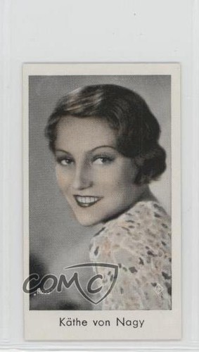 1934 Caid Beruhmter Filmkunstler Tobacco Kathe Von Nagy #47 1s8 | eBay