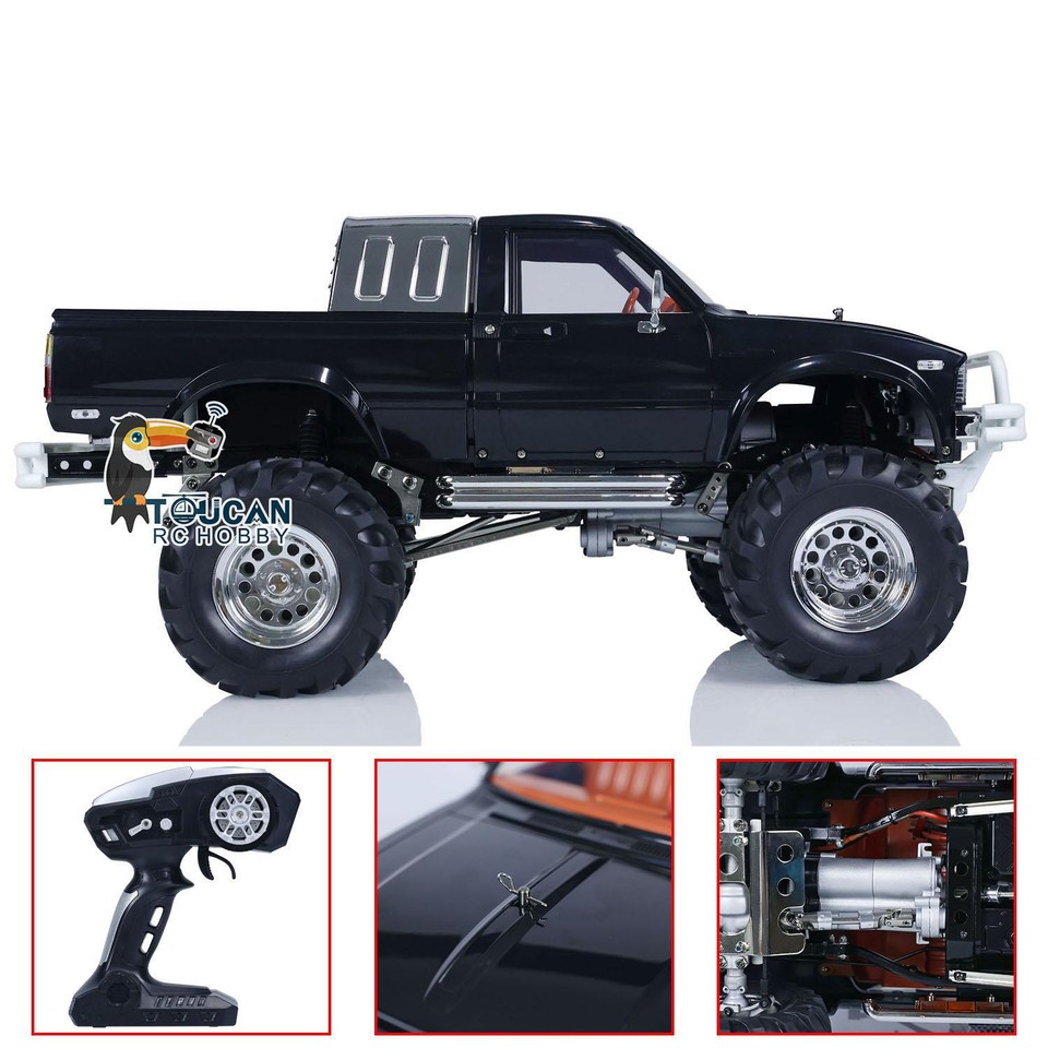 US Stock HG P407 1/10 2.4G 4*4 RC Pickup Model Series Racing Crawler ...