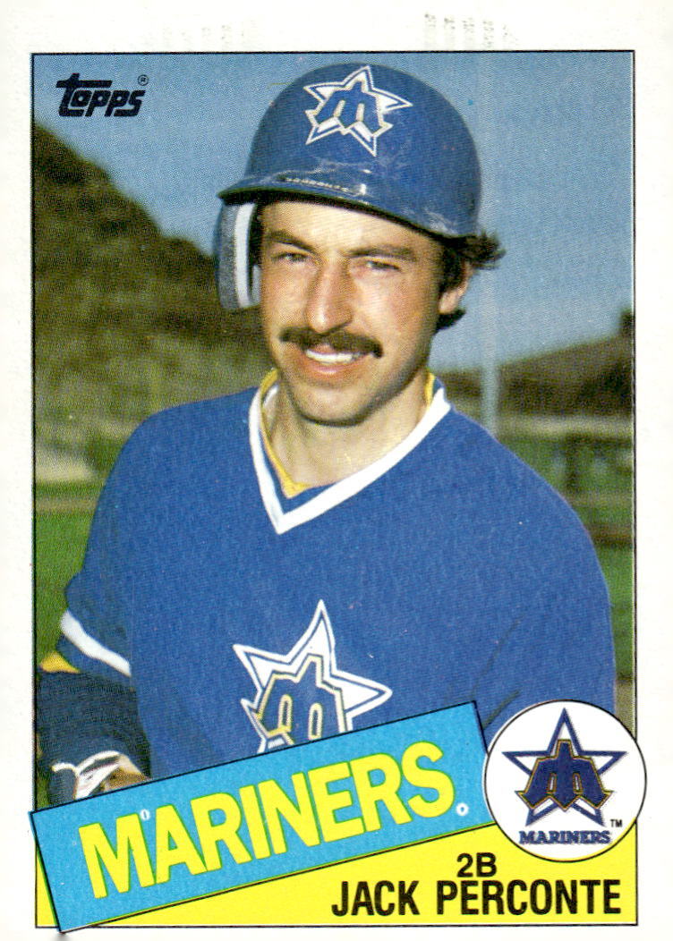 1985 Topps #172 Jack Perconte - Seattle Mariners | eBay