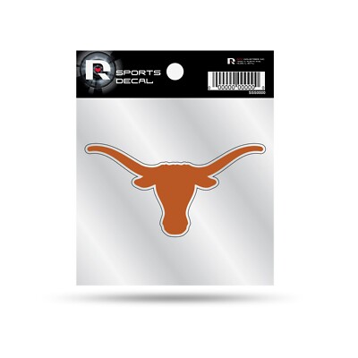 Texas Longhorns Die-Cut Decal 3x2 Inches Window Car Laptop Free ...