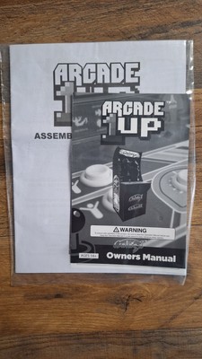 Arcade1Up Galaga Game Machine Owners Instruction Manual SEALED | eBay