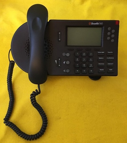 ShoreTel 560 S6 Black IP VoIP Office Desk Phones #OC | eBay