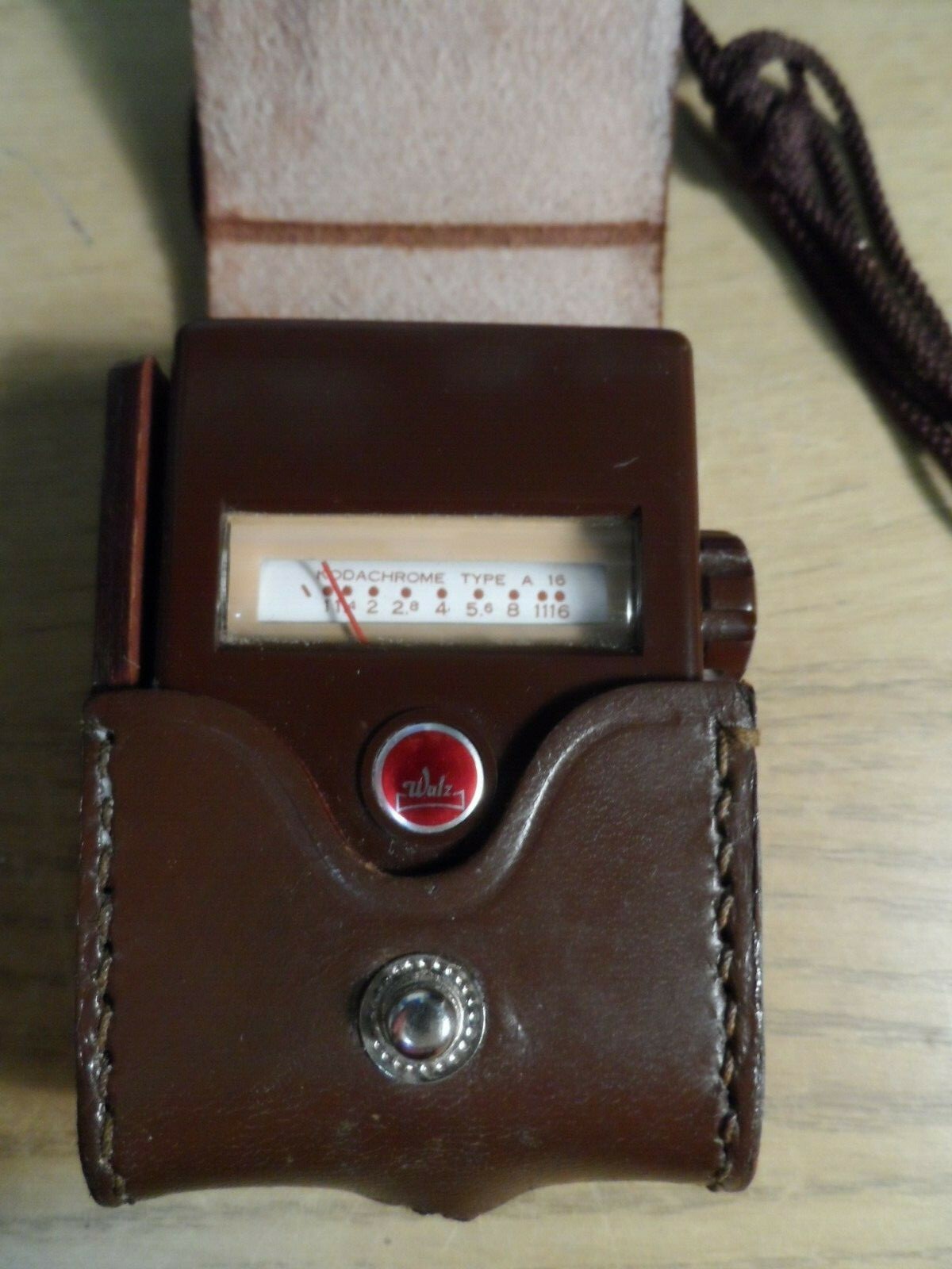 Vintage WALZ Movie Camera Light Meter in Leather Case | eBay Australia