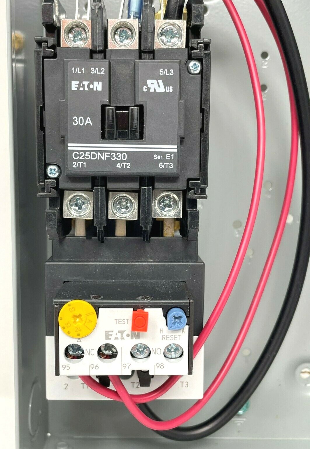 INDUSTRIAL AIR COMPRESSOR MAGNETIC MOTOR STARTER 5HP / 230V SINGLE ...