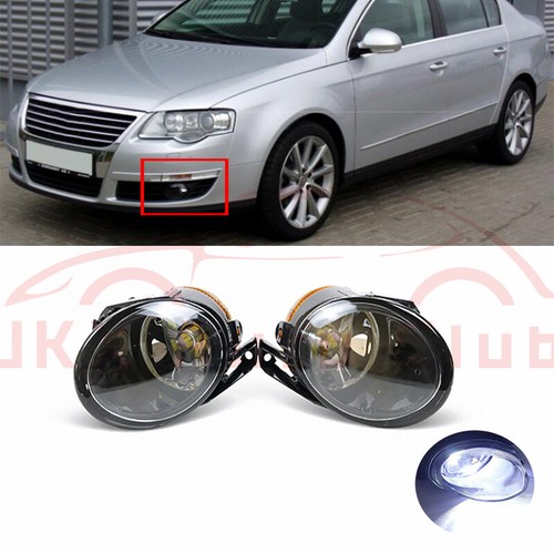 Fit For VW Passat B6 2006-2011 b 2Pcs Driving Lamps Fog Lights LED ...