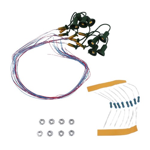 8 X O Gauge LED For Street Wall Light Model Train Path Lamp Post ...