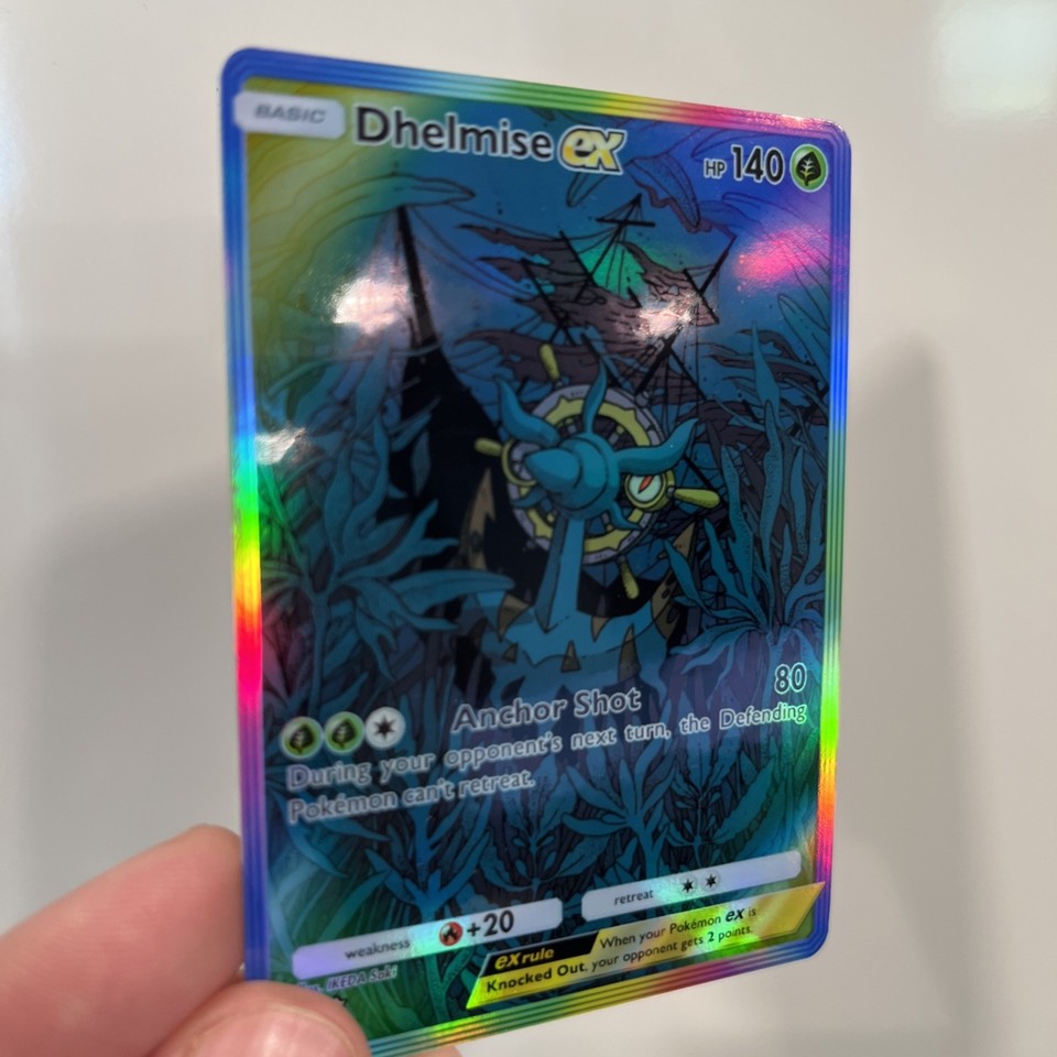 Dhelmise ex Holographic Pokémon TCG Pocket -Printed Sharp! | Celestial ...