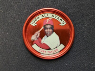 1964 Topps Baseball Coin # 144 Tony Taylor AS - Philadelphia Phillies ...