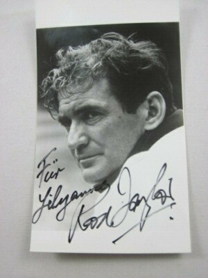 ORIGINAL SIGNED SIGNIERTES FOTO VON ROD TAYLOR REAL AUTOGRAPH CARD ...
