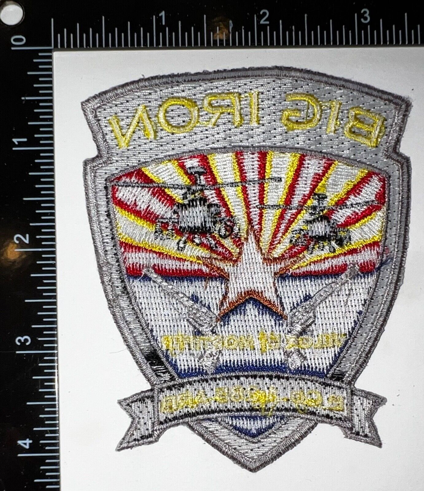 US Army OIF OEF B Co 1-285 ARB Aviation Big Iron Patch | eBay