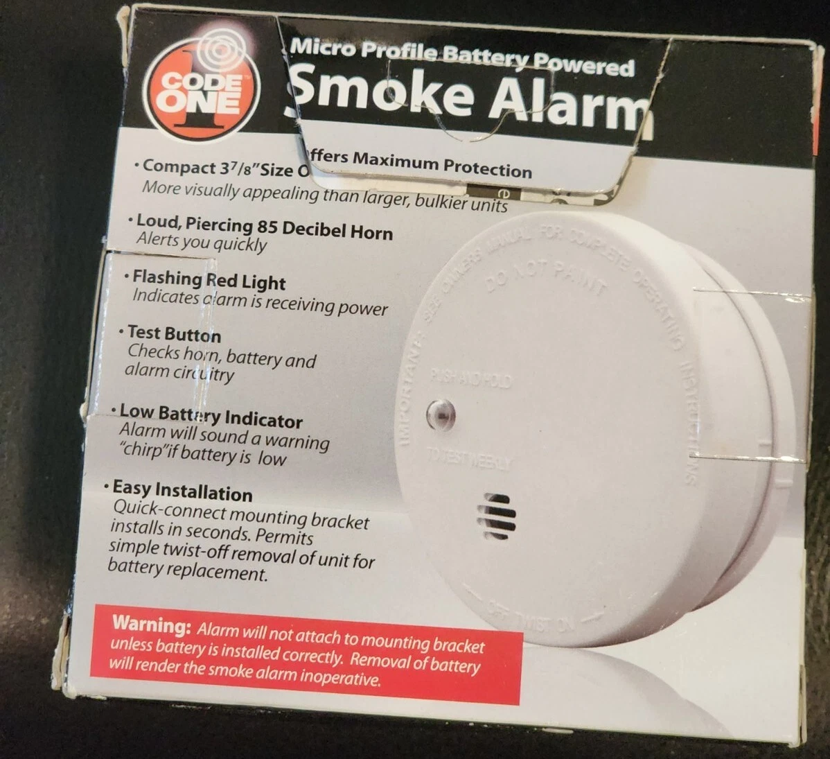 Kidde Smoke Detector Solid Red Light | Shelly Lighting