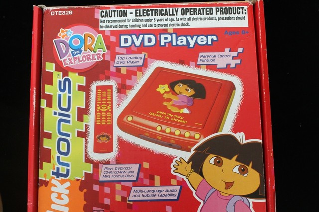 Nicktronics Dora The Explorer Nickelodeon DVD Player Catch the Stars ...