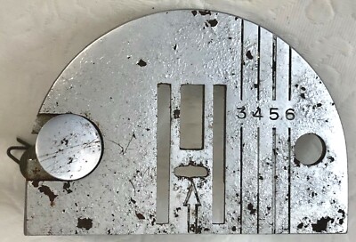 Vintage Original Singer Sewing Machine #328K "Needle Plate" Part ...