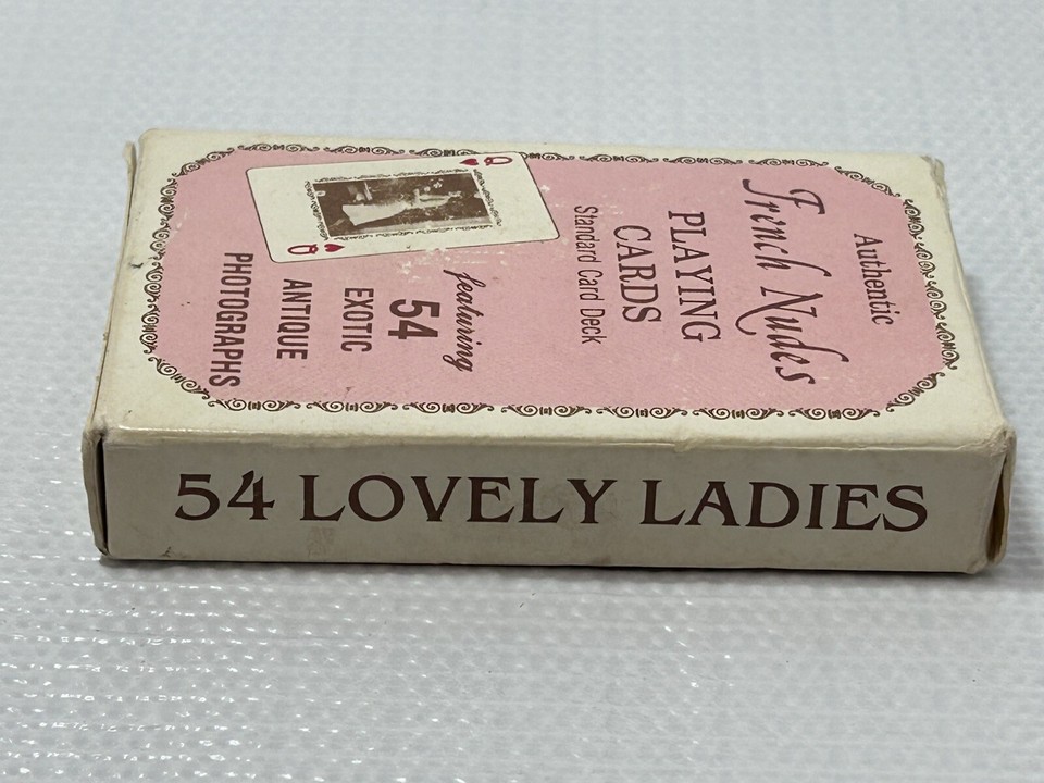 Authentic Beauty French Female Models Risque Exotic VTG Photos Playing ...